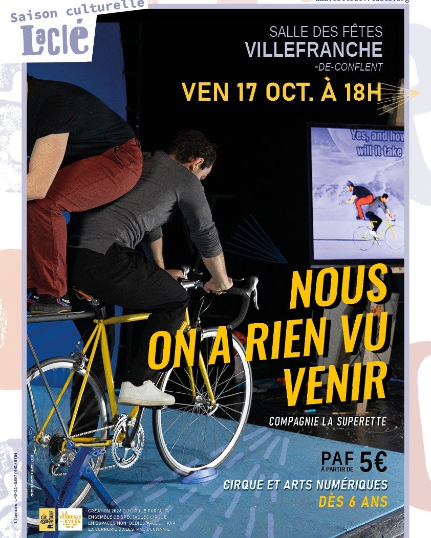 Spectacle On n’a rien vu venir 17 oct 2025 – Villefranche de Conflent