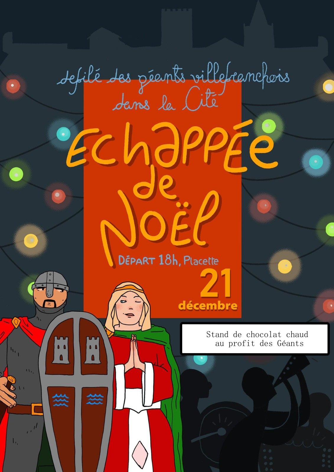 Echappée de Noël des Géants 21 déc 2025 18h – Villefranche de Conflent